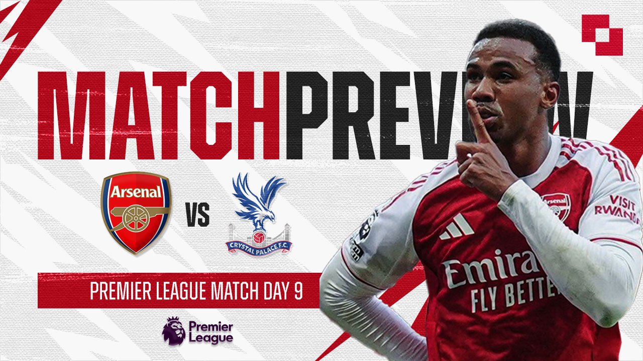 Match Preview: Arsenal’s Control Game Faces Palace’s Chaos Test